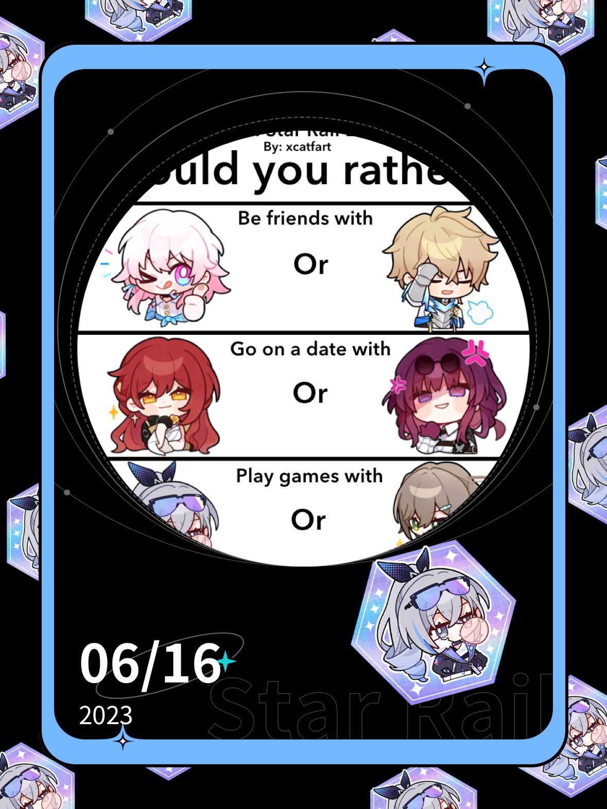 06/16 Diary - # My Character Building Diary Honkai: Star Rail | HoYoLAB