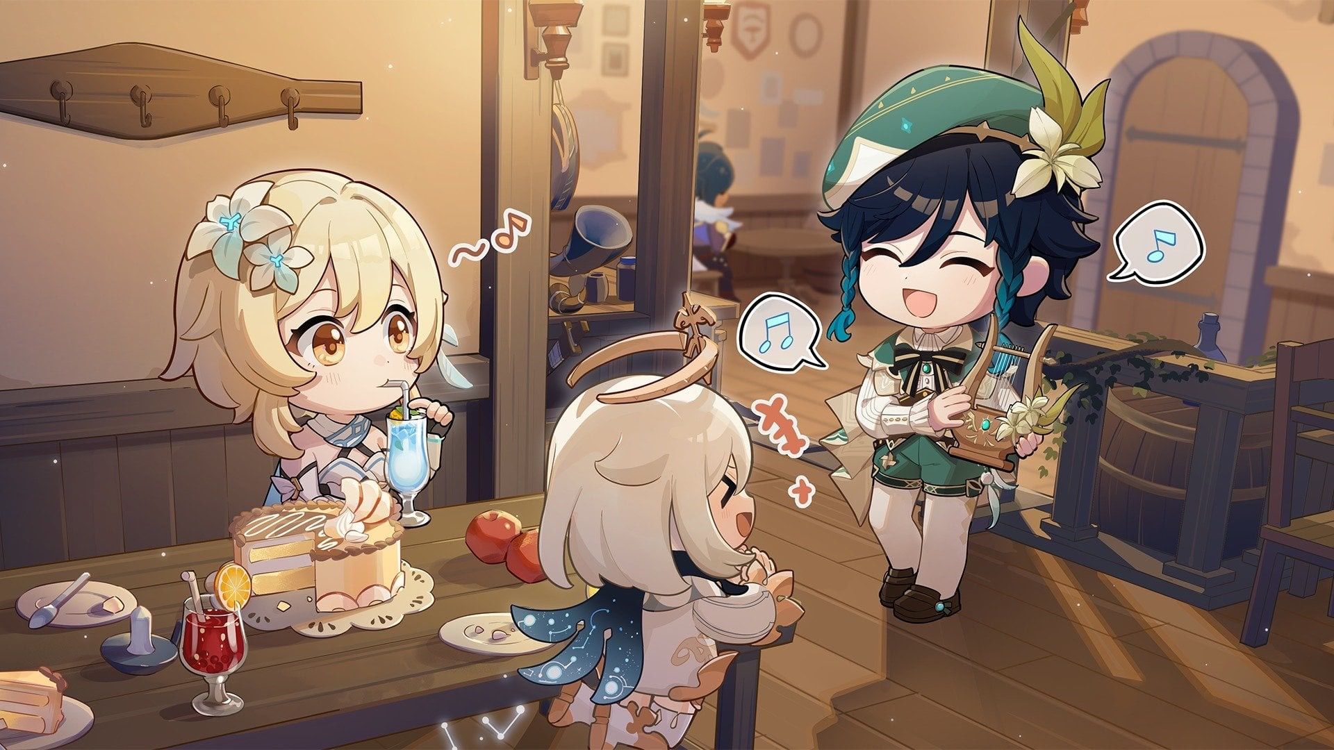 Happy Birthday to our Anemo Archon and favorite bard, Venti! Genshin ...