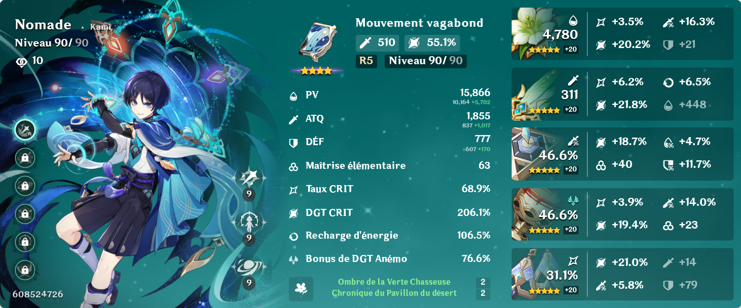 I just love anemo characters Genshin Impact | HoYoLAB