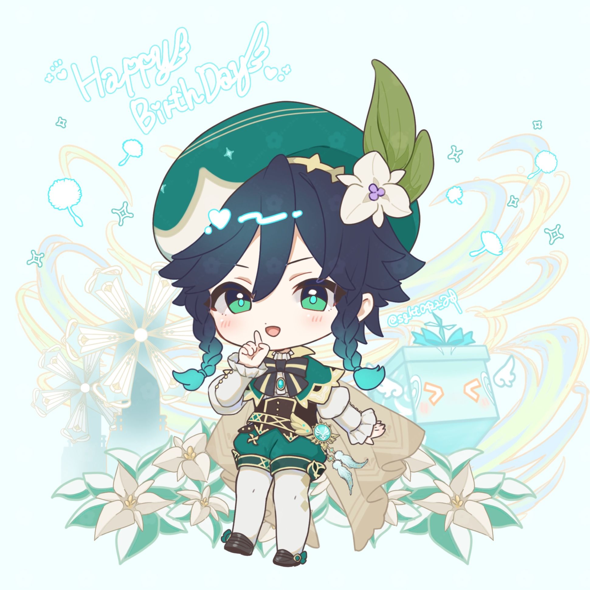 おめでとウェンティ🍃 Genshin Impact | HoYoLAB