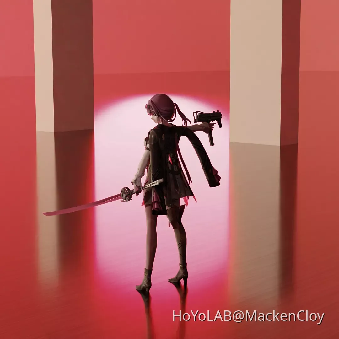 Kafka 3D render Honkai: Star Rail | HoYoLAB