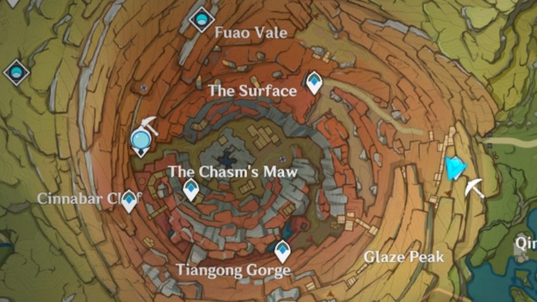 {Hidden Achievement Liyue} ~ How to: "The Chasm Mining Records ...