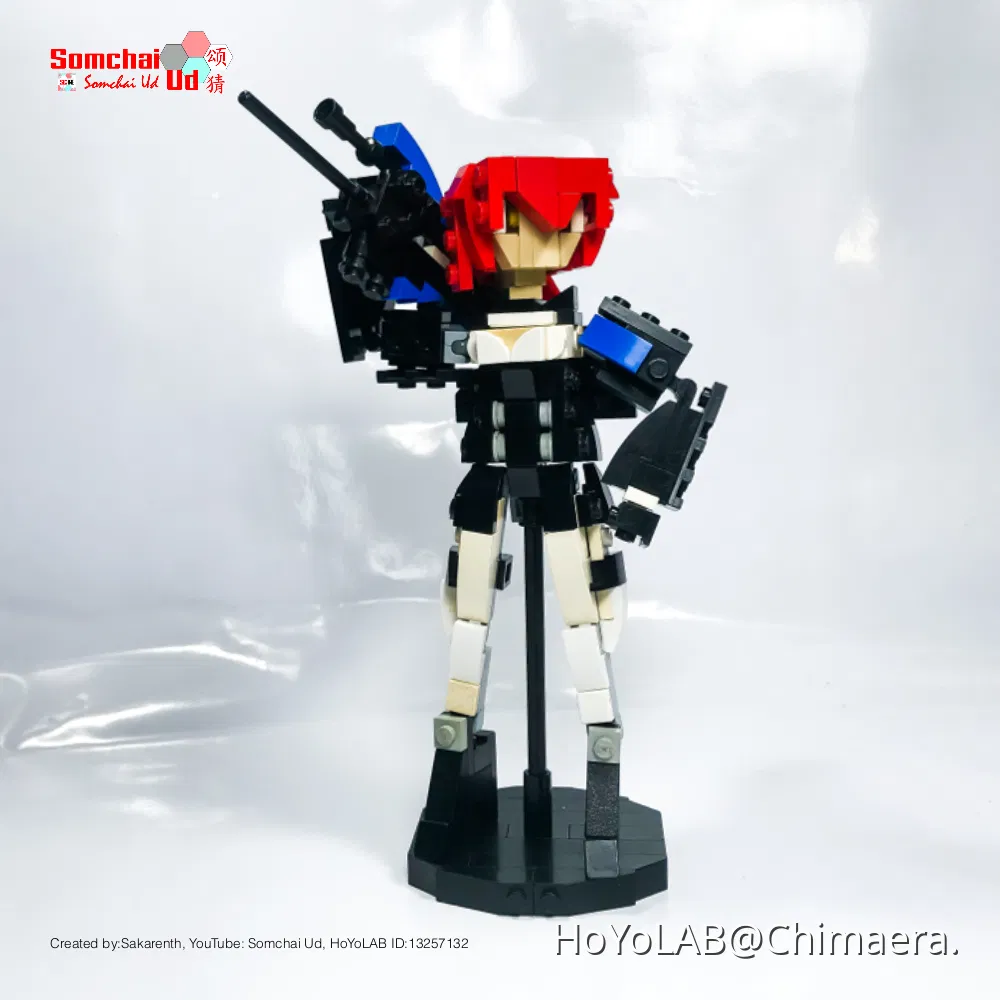 My LEGO Murata Himeko (Kriegsmesser) Figure MOC Honkai Impact 3rd | HoYoLAB