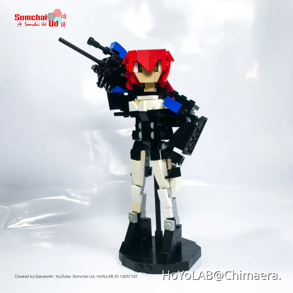 My LEGO Murata Himeko (Kriegsmesser) Figure MOC Honkai Impact 3rd | HoYoLAB