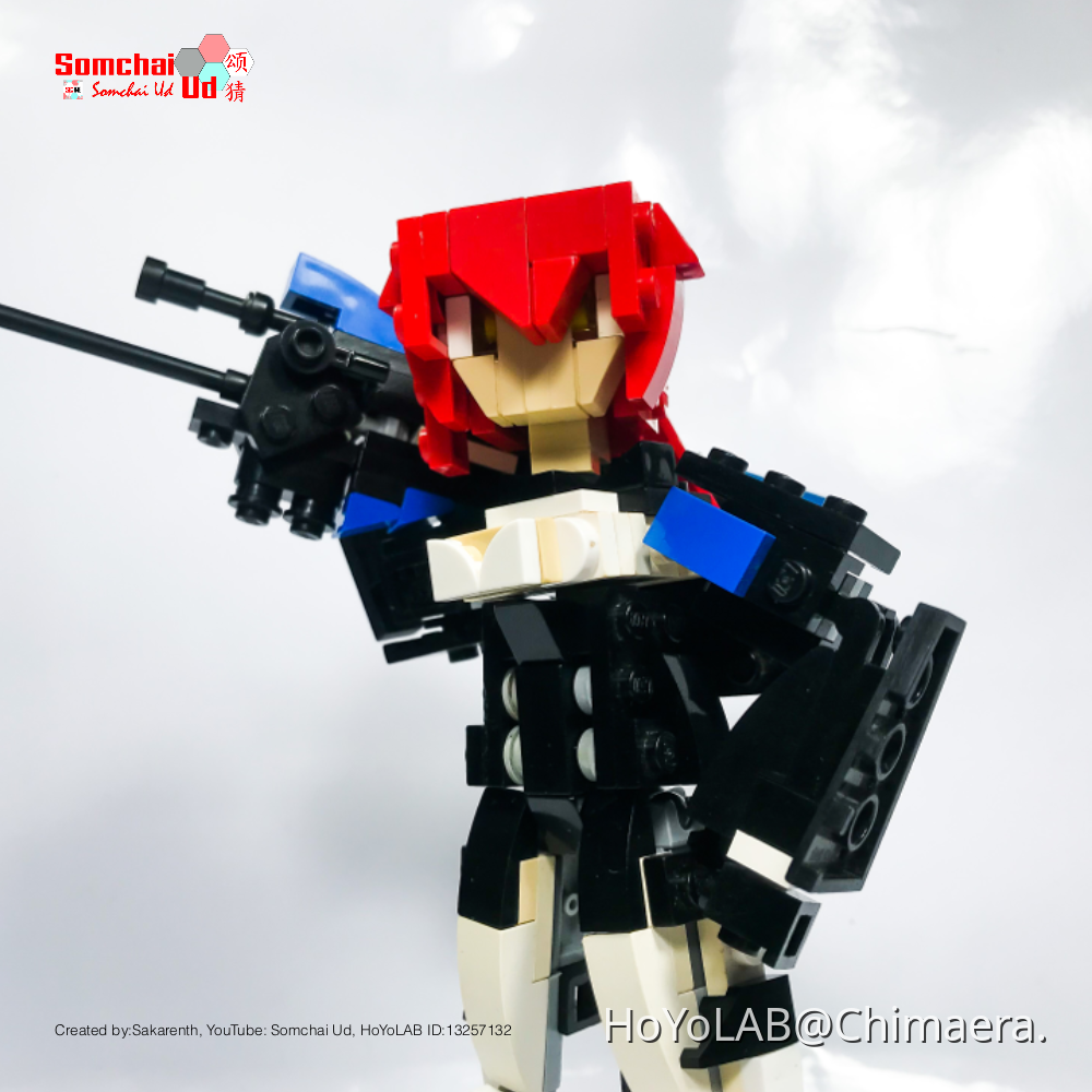 My LEGO Murata Himeko (Kriegsmesser) Figure MOC Honkai Impact 3rd | HoYoLAB
