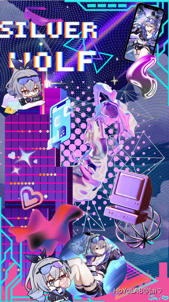 Silver wolf wallpaper! Honkai: Star Rail | HoYoLAB