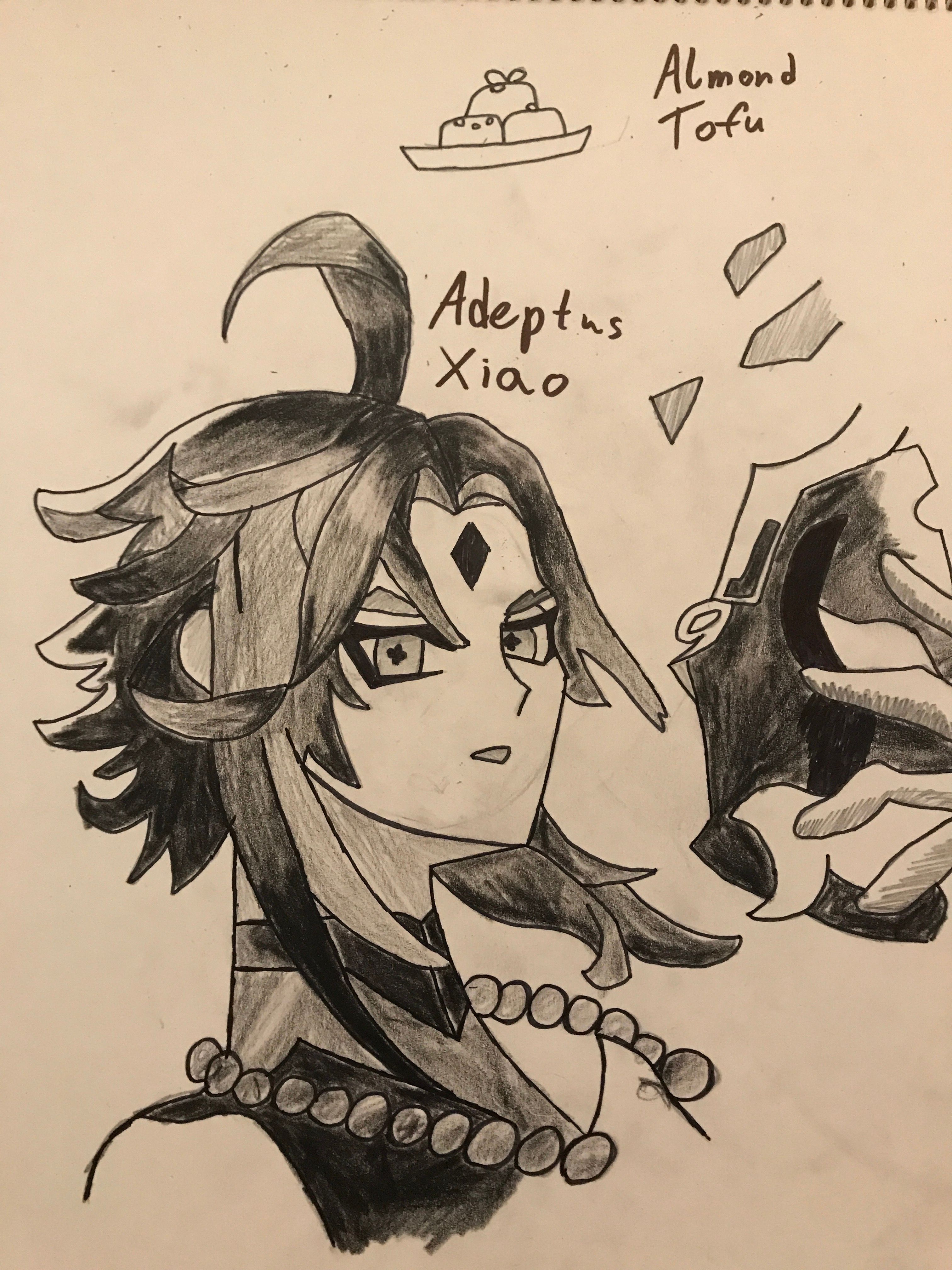 My Xiao drawing Genshin Impact | HoYoLAB