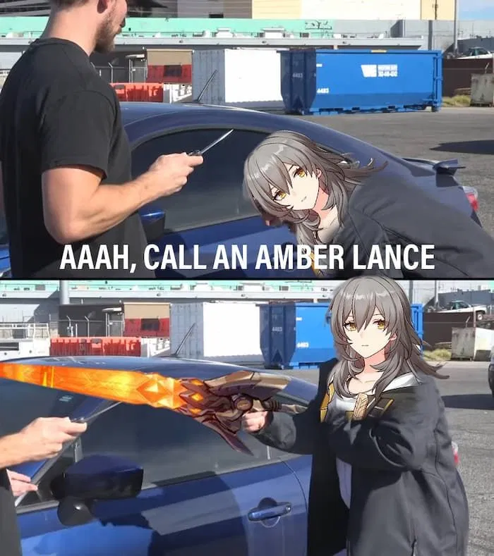 A few hsr memes I found in the back of the internet Honkai: Star Rail ...