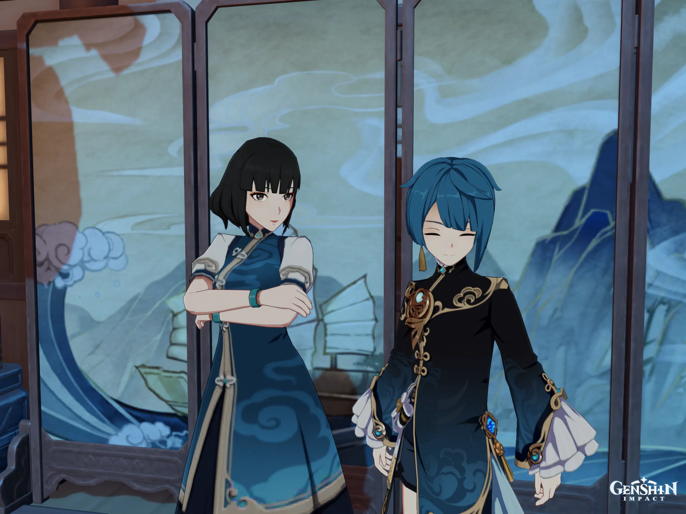 Xingqiu in the libraries of Teyvat Day one: Liyue, Wanwen Bookhouse ...