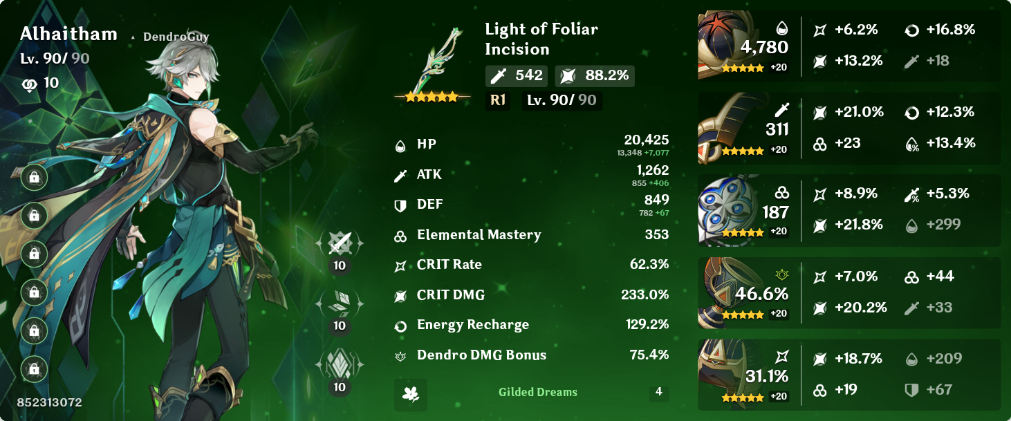 Upgrading my Dendro boy... Genshin Impact | HoYoLAB