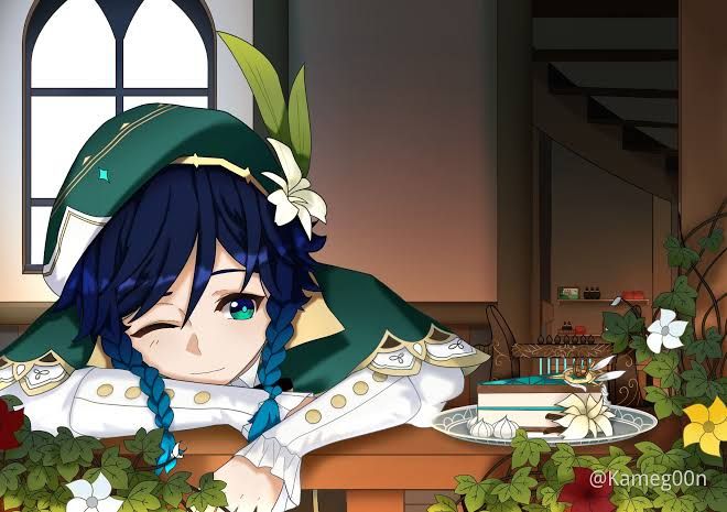 Happy Birthday Venti, every year and you are fine 🎂 Genshin Impact ...