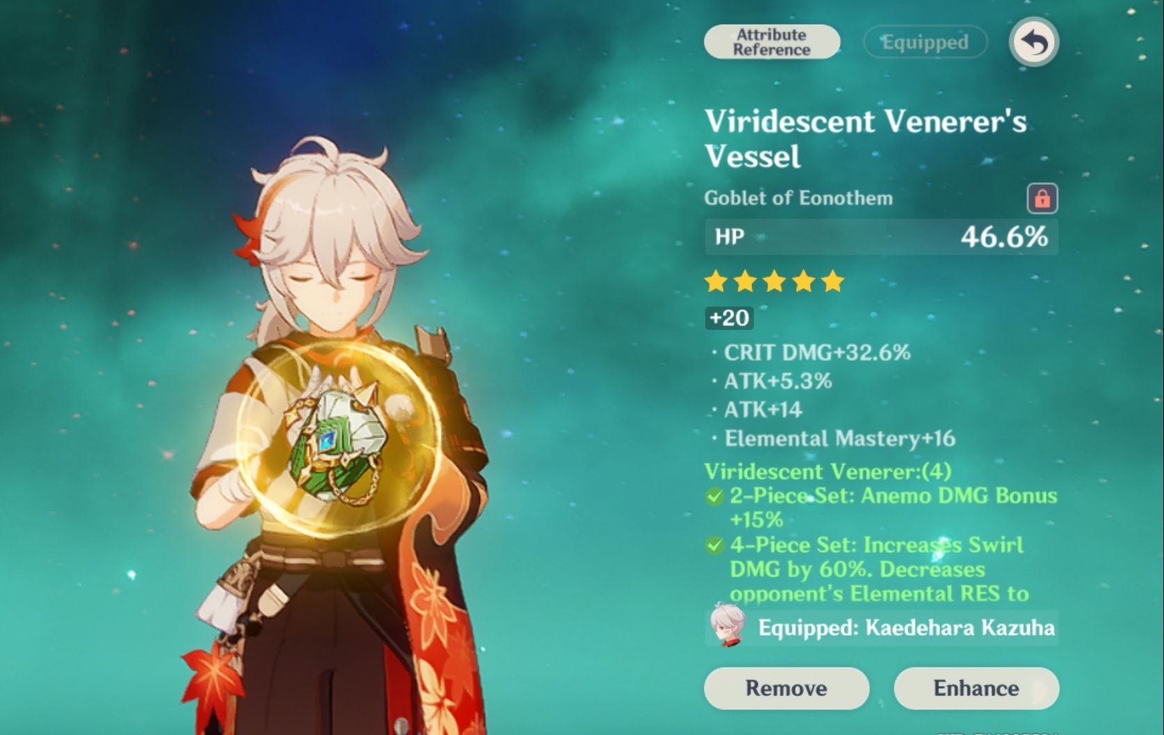 CURSED Kazuha Artifacts Genshin Impact | HoYoLAB