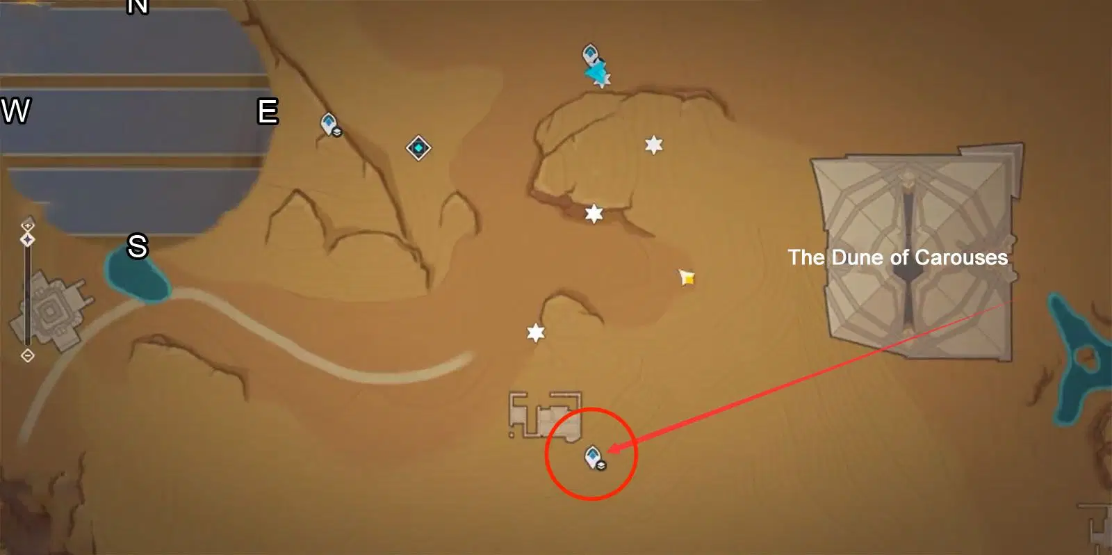 Sumeru Desert Chest Collection Guide 27 — Added Chests (330-349 ...