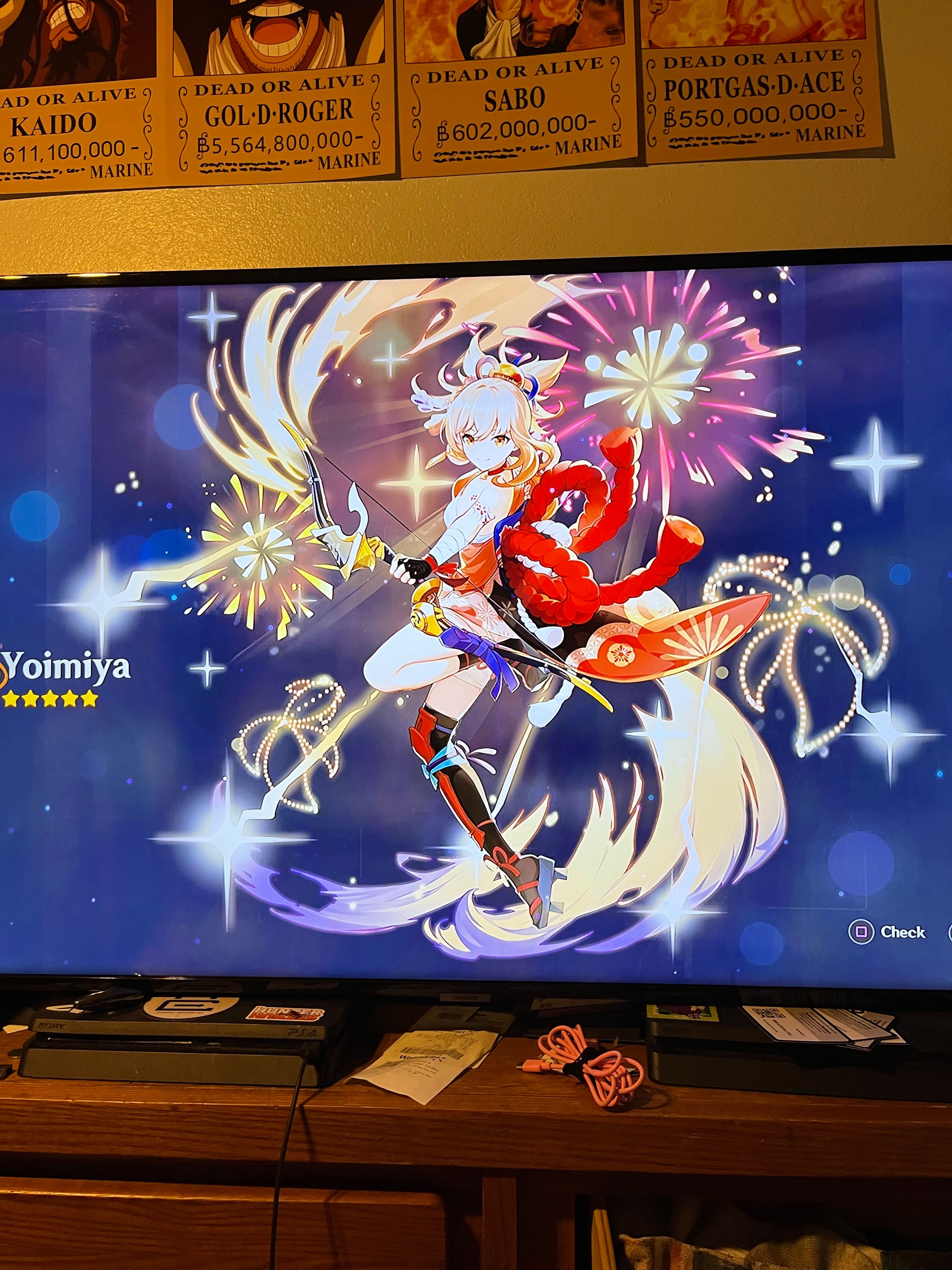 I got yoimiya and her weapon Genshin Impact | HoYoLAB