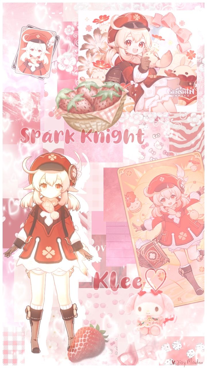 Klee IPhone Background ₊‧°𐐪♡𐑂°‧₊ Genshin Impact | HoYoLAB