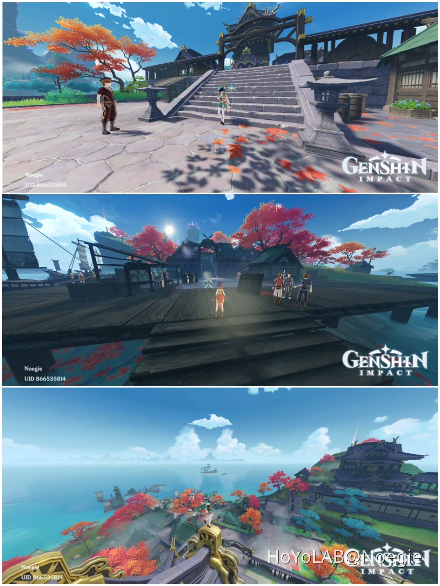 The first time entering inazuma hits different. Genshin Impact | HoYoLAB