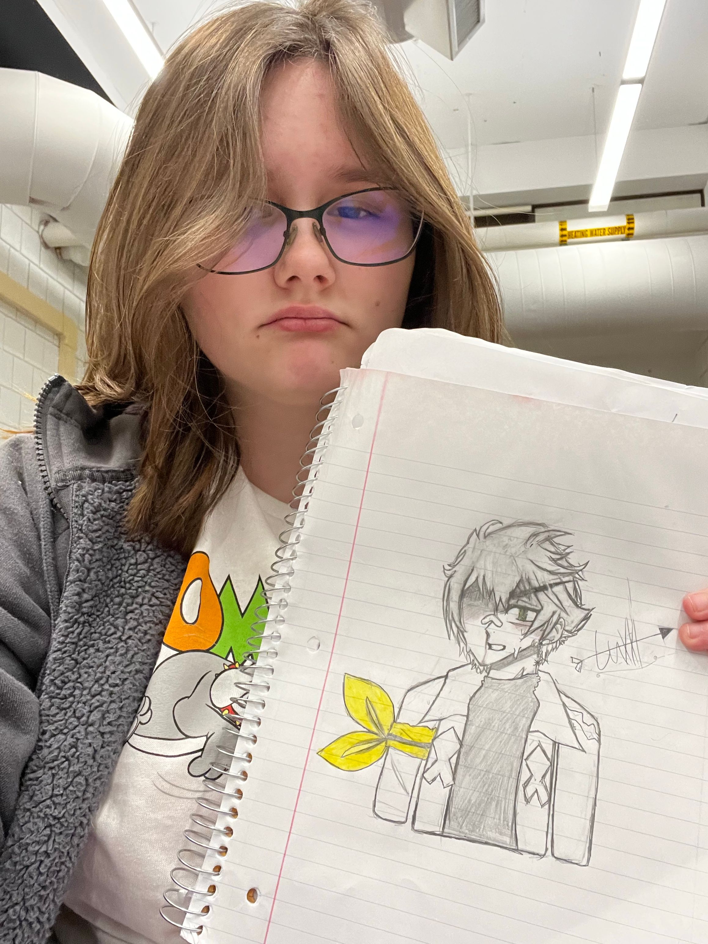 Bennett art (traditional bc im horrible at digital.) Genshin Impact ...