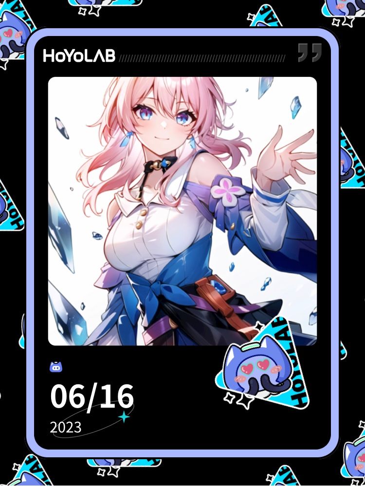 06/16 Diary - # My Character Building Diary | HoYoLAB