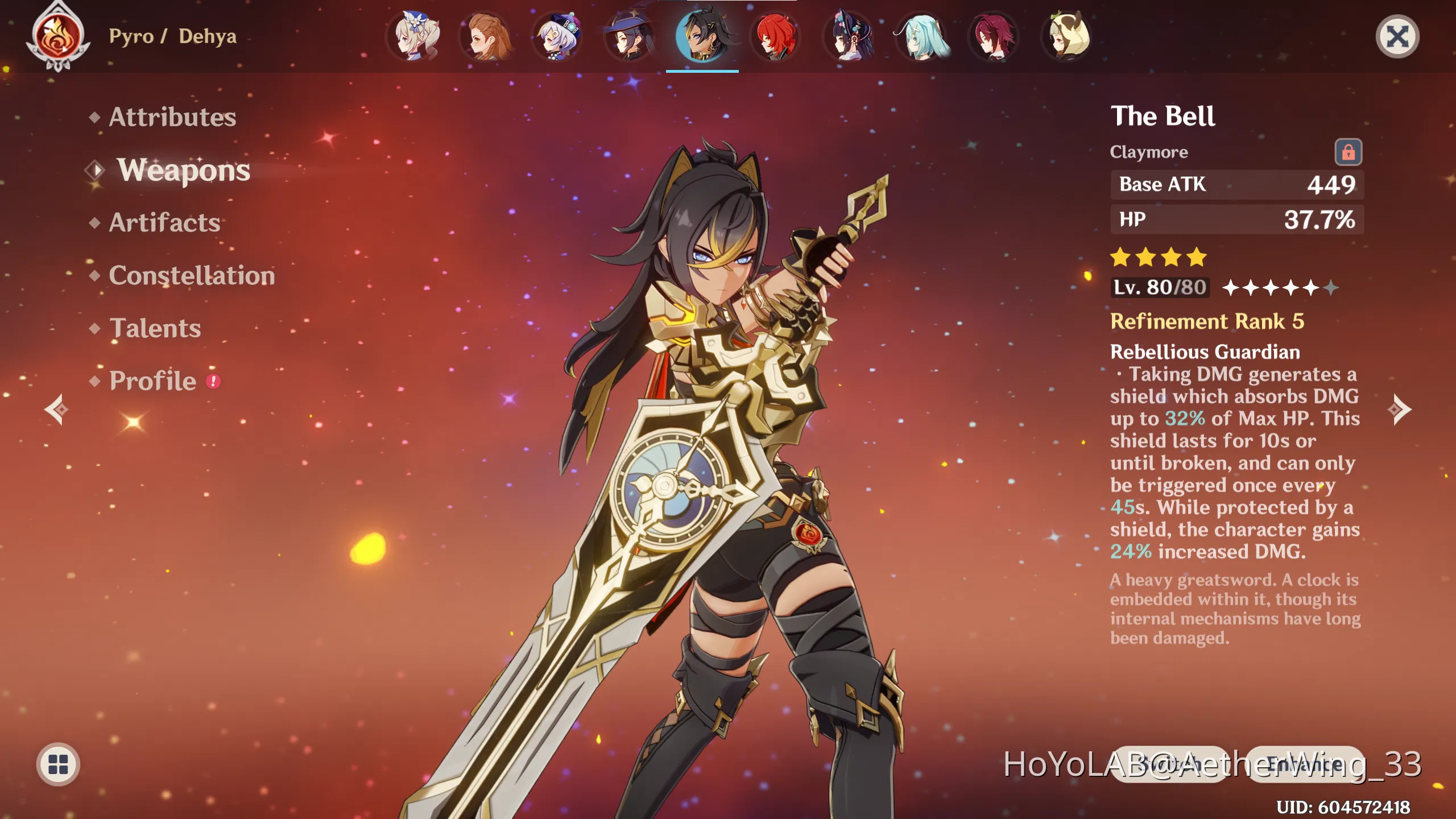 Dehya Build Cause WHY NOT Genshin Impact | HoYoLAB