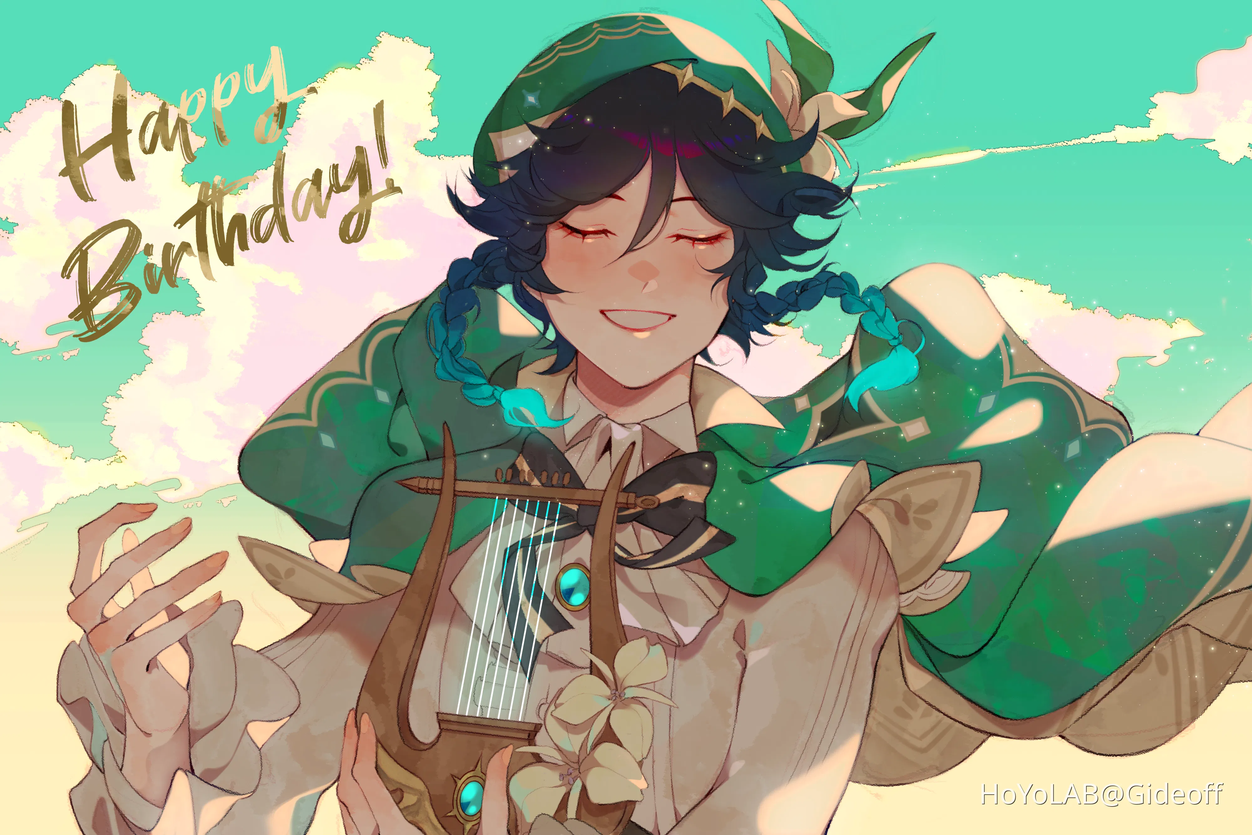 Happy Birthday Venti! Genshin Impact | HoYoLAB