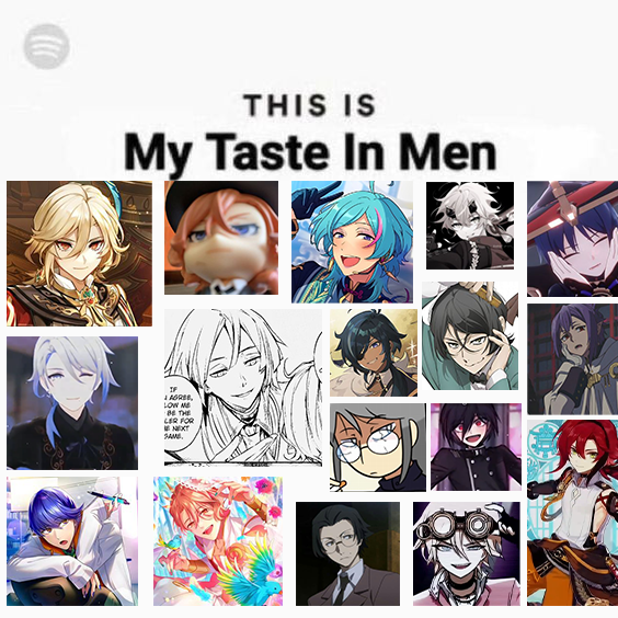 (Reupload/Updated cause I noticed I used same character twice) my Taste ...