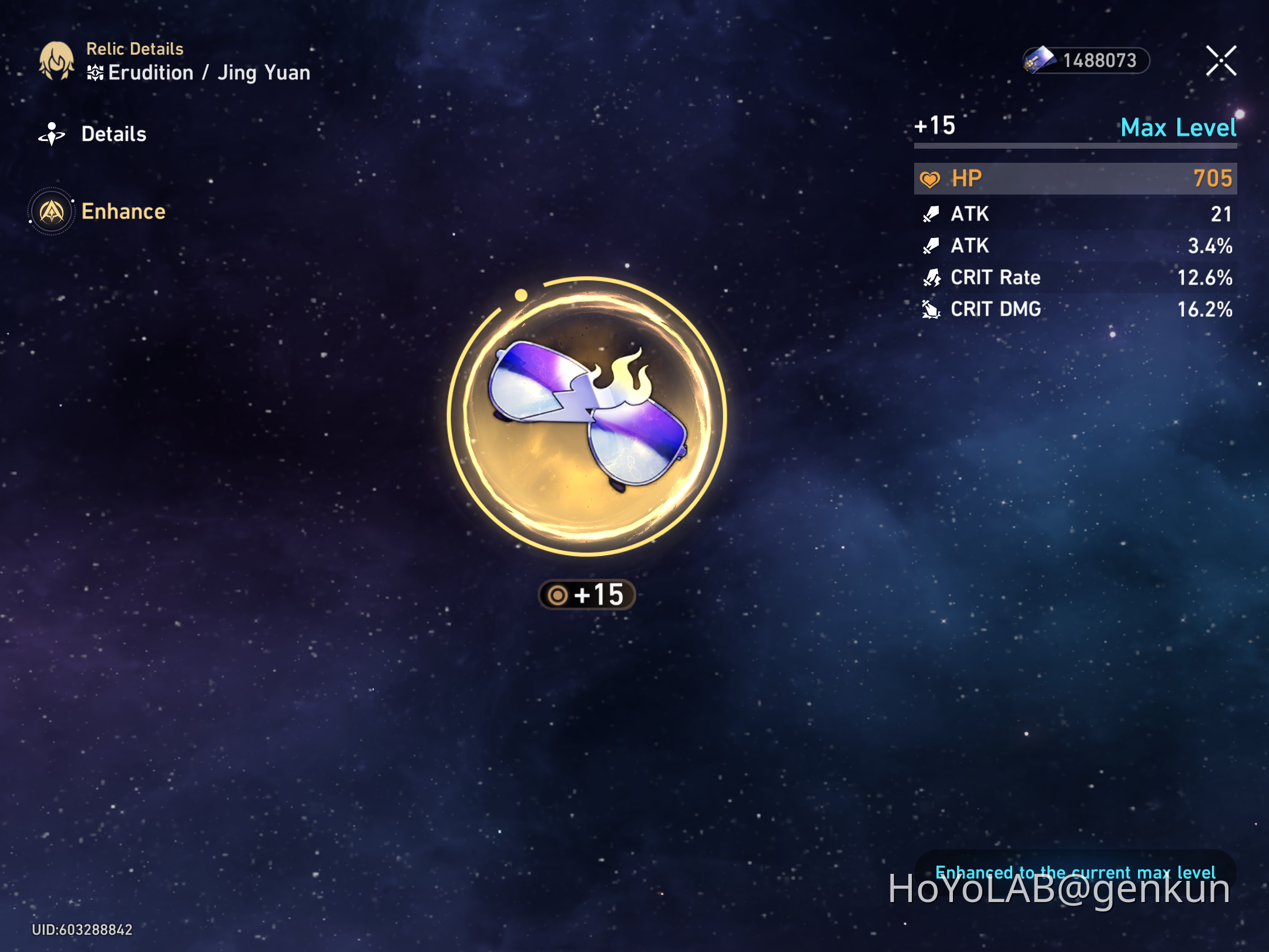 Jing Yuan’s going to love this relic! 40+ crit value? Honkai: Star Rail ...