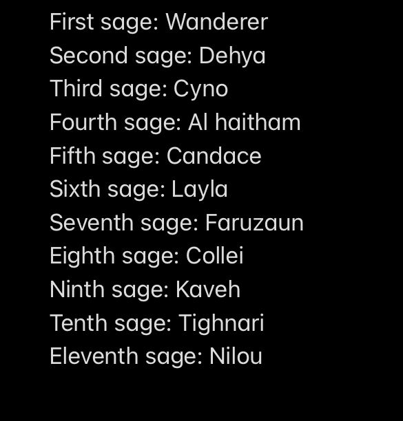 Genshin except the fatui are replaced by the sages (the wheel chose ...