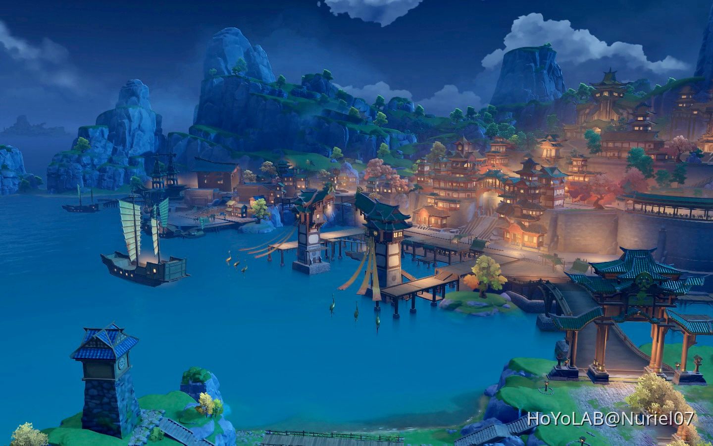 Liyue harbor Genshin Impact | HoYoLAB