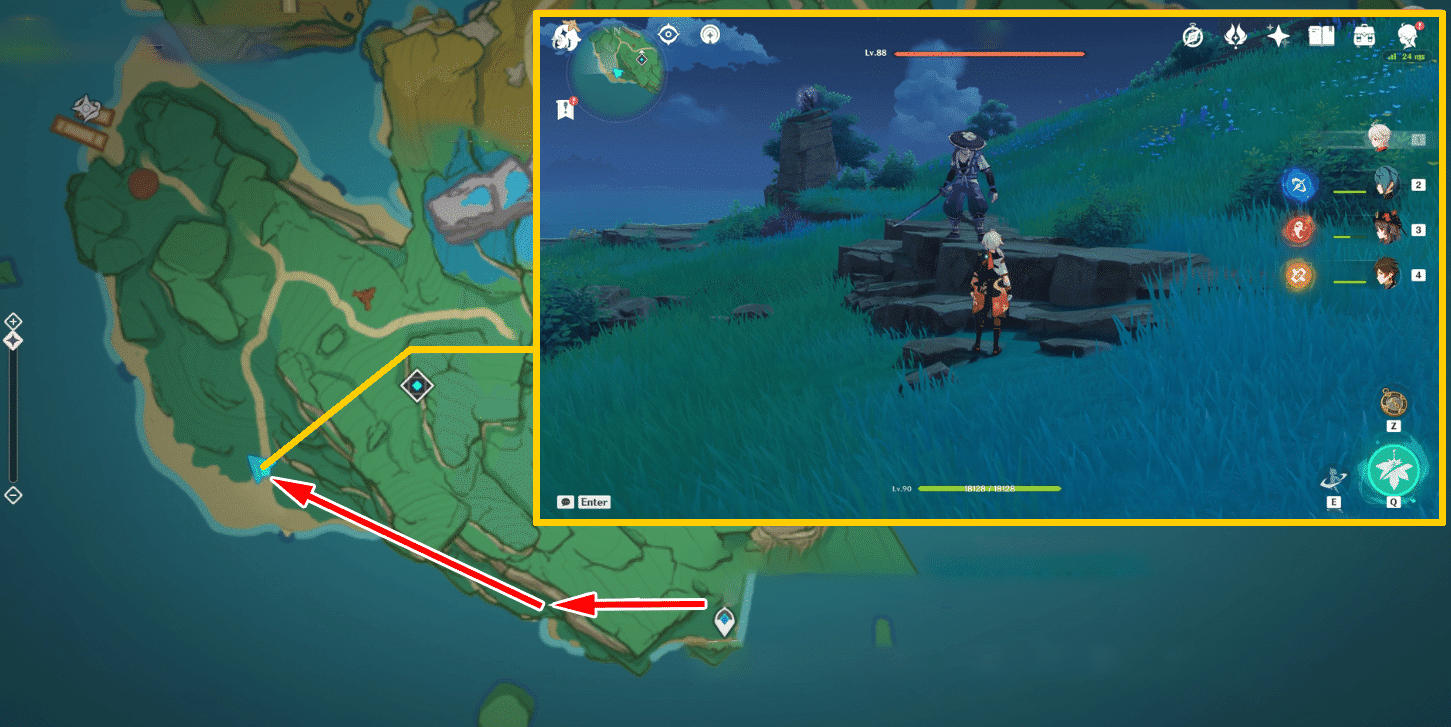 Inazuma Hidden Quest - The Very Special Fortune Slip Quest Series (4 ...