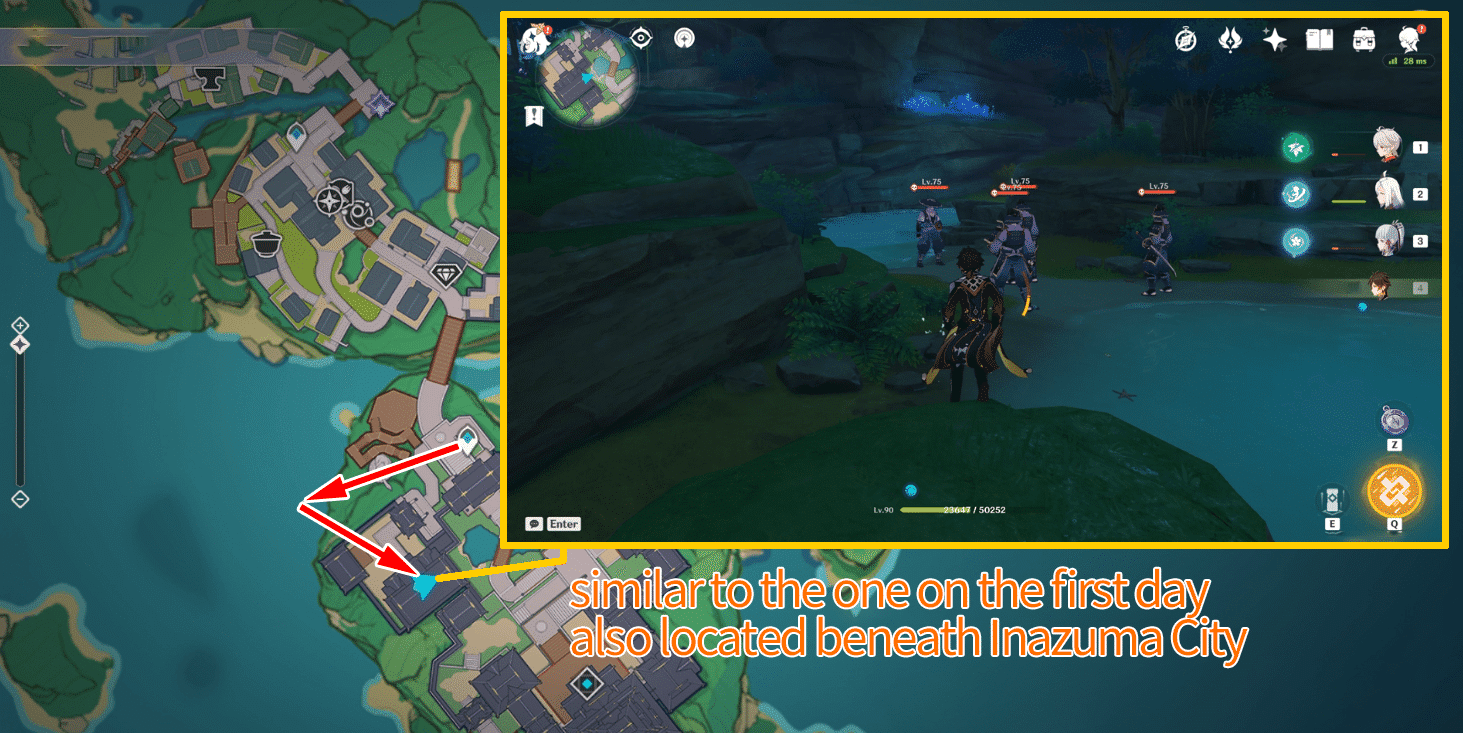 Inazuma Hidden Quest - The Very Special Fortune Slip Quest Series (4 ...