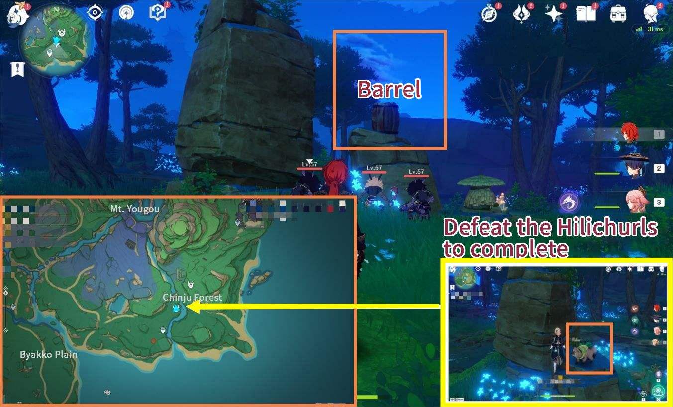 "Sacred Sakura Cleansing Ritual" Quest Series - Cleansing Defilement ...