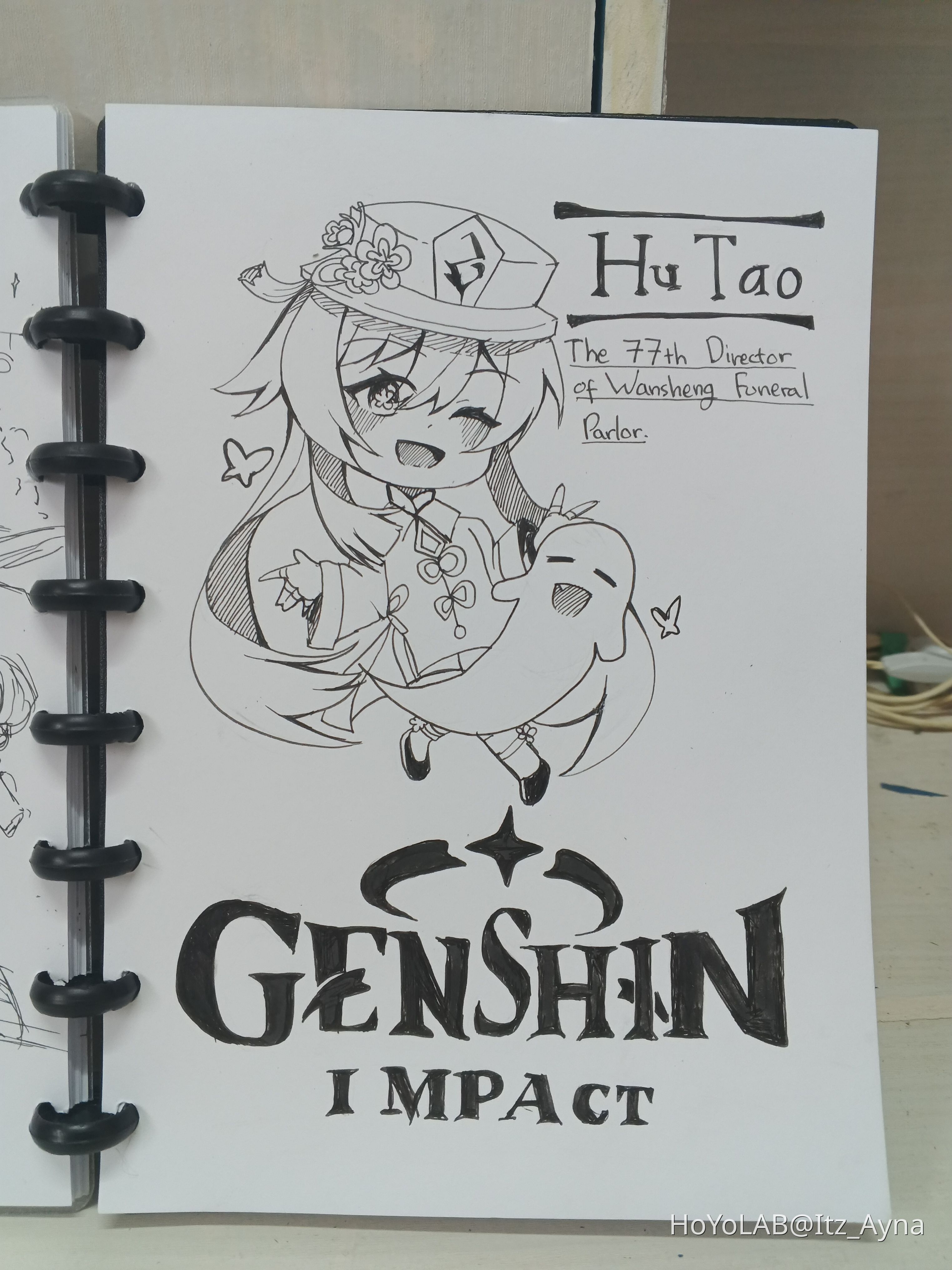 Today's drawing Genshin Impact | HoYoLAB