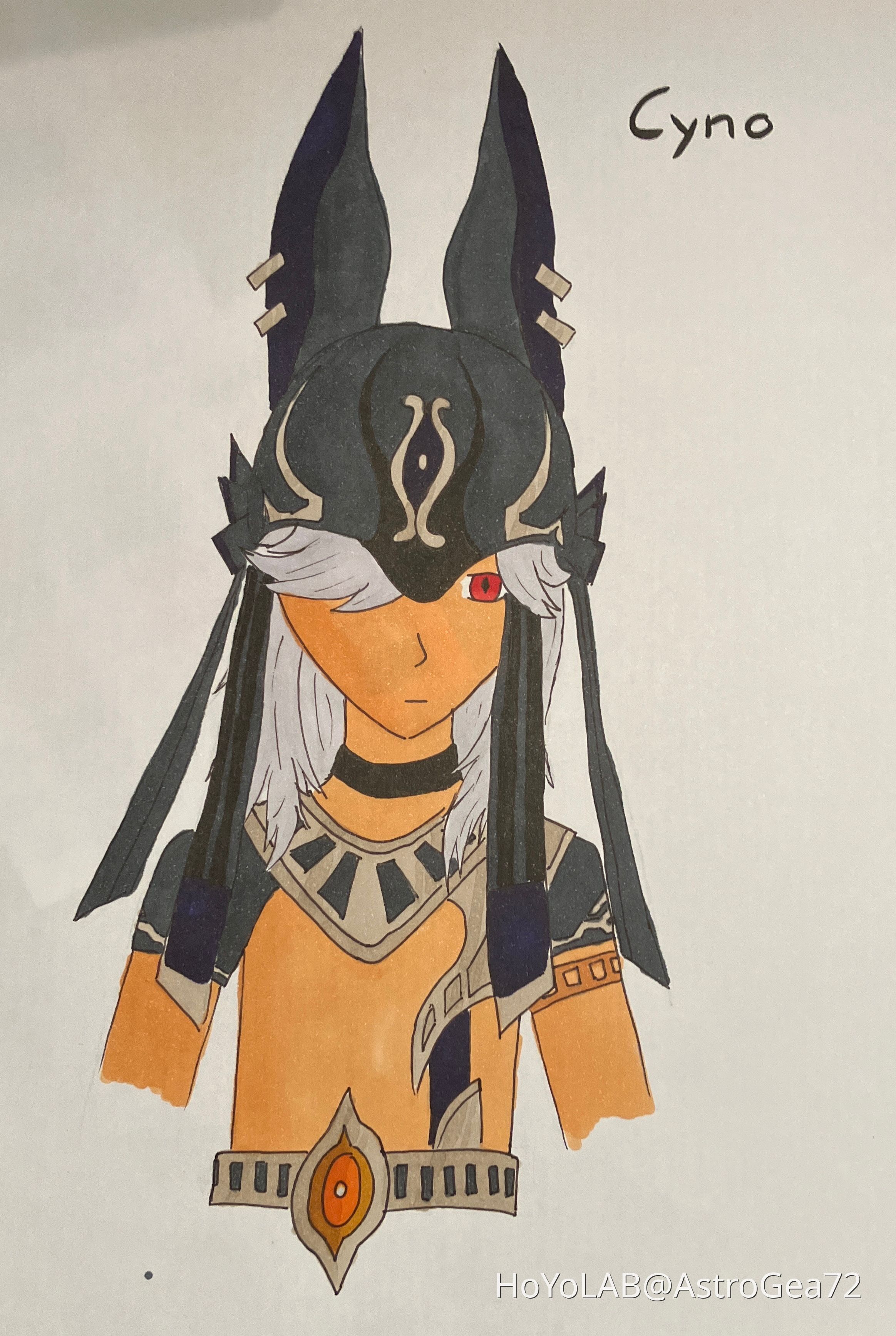 Cyno fanart Genshin Impact | HoYoLAB