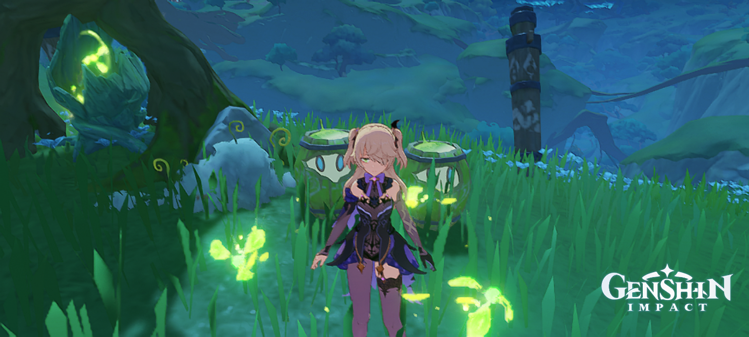 Fischl and slime bomb Genshin Impact | HoYoLAB