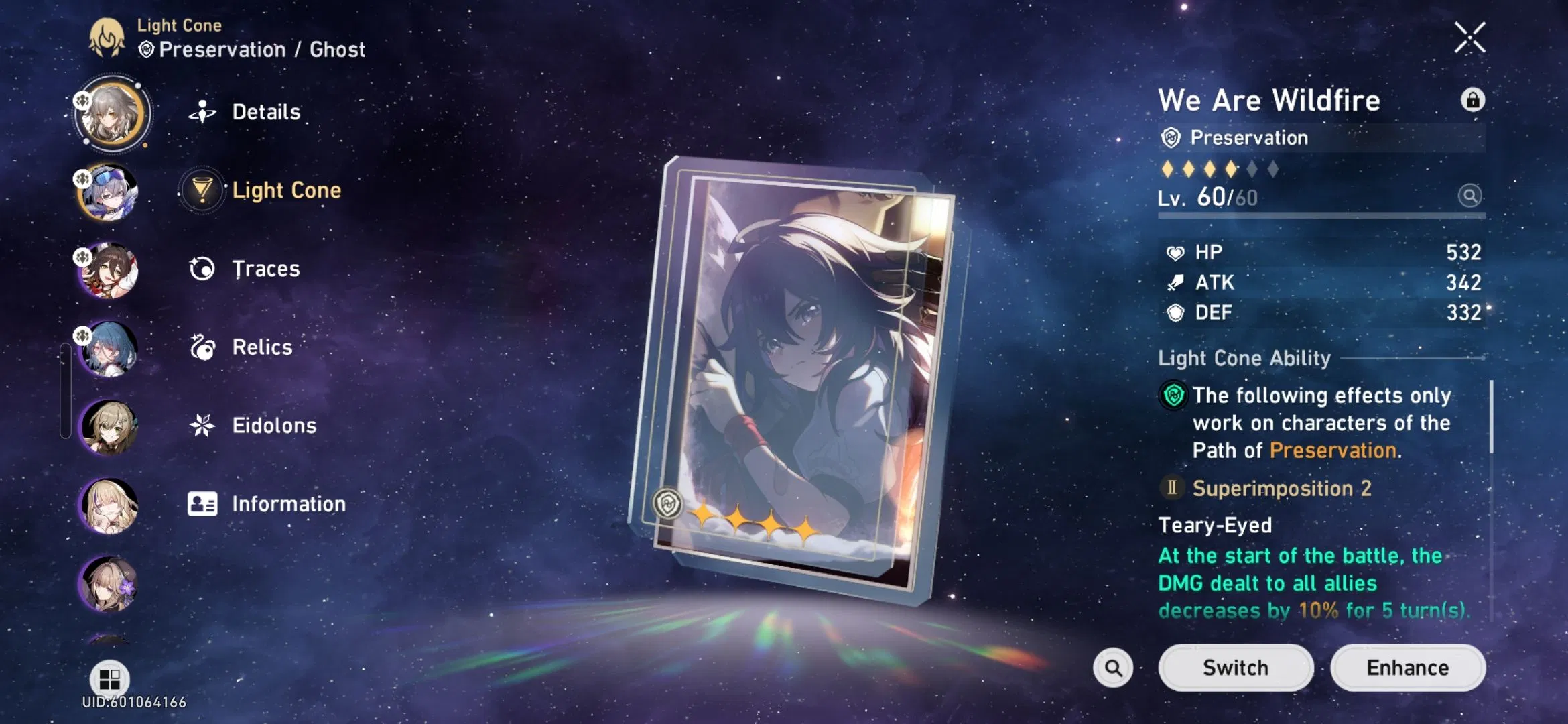 Main Trailblazer (Stelle) build. Honkai: Star Rail | HoYoLAB