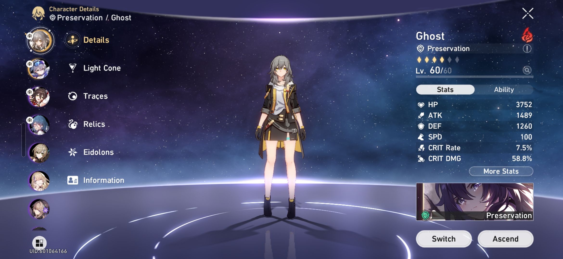 Main Trailblazer (Stelle) build. Honkai: Star Rail | HoYoLAB