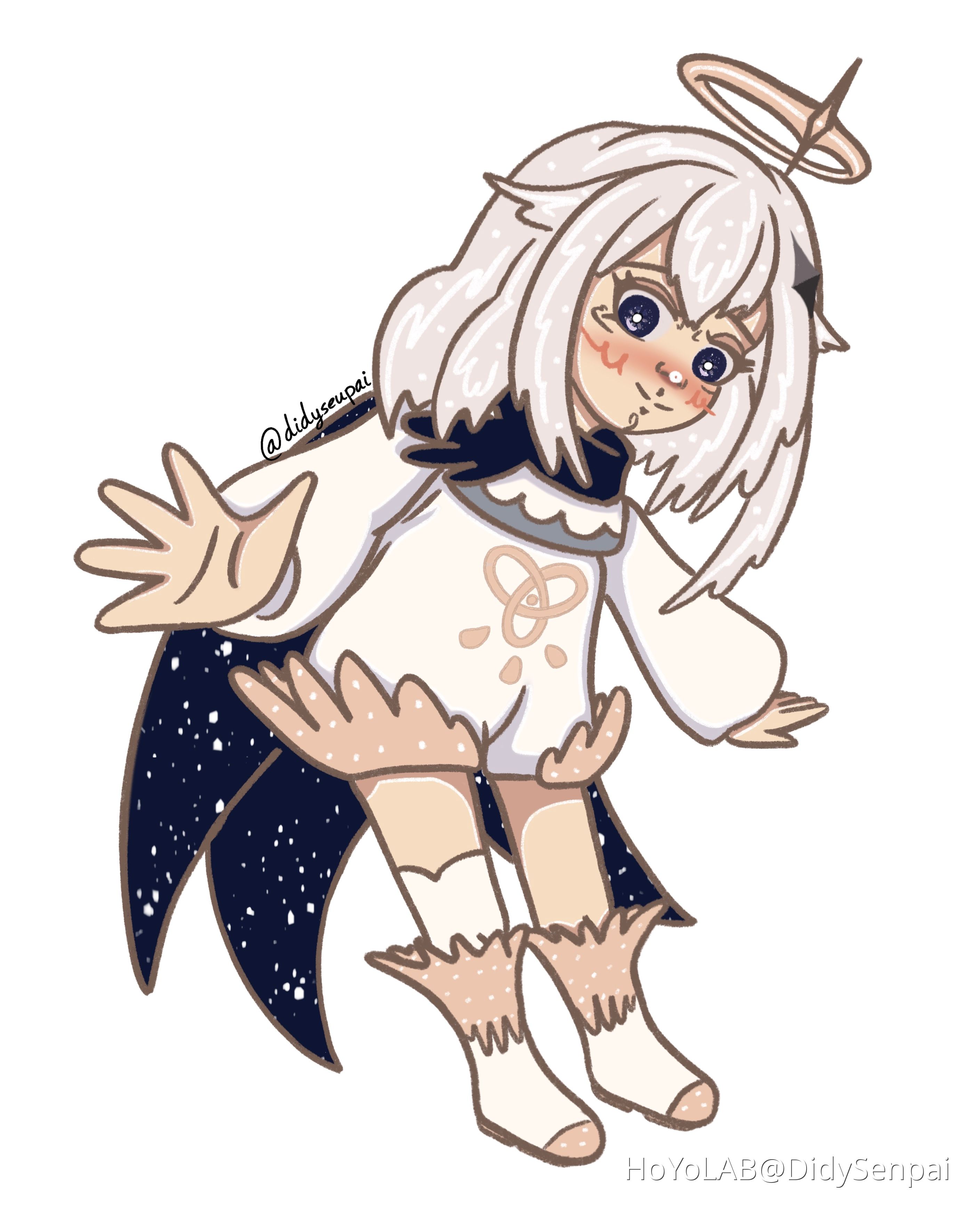 Ilustración de Paimon Genshin Impact | HoYoLAB