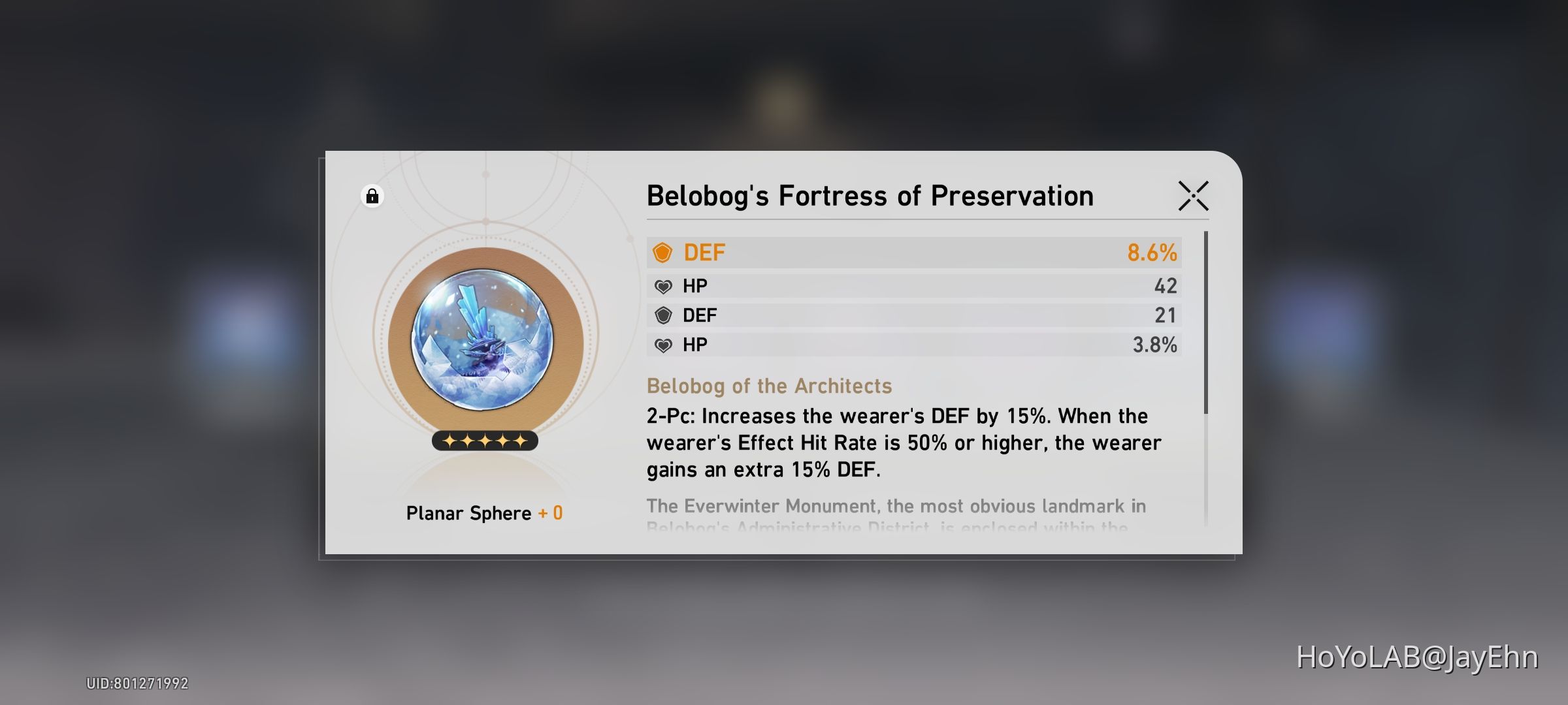 The perfect Def Relic? Honkai: Star Rail | HoYoLAB