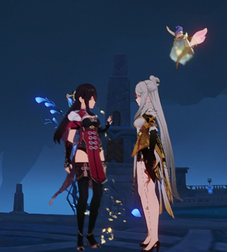 hey pretty lady Genshin Impact | HoYoLAB