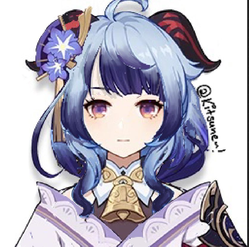 Ganshogun (ganyu & raiden mashup) ️💜 (a bit low quality sryy) Genshin Impact | HoYoLAB