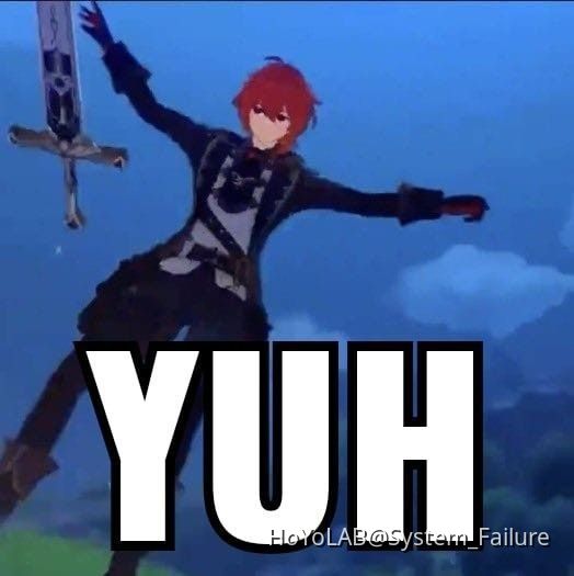 Diluc memes Genshin Impact | HoYoLAB