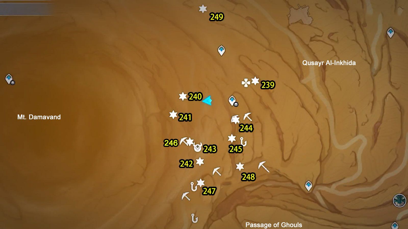 Sumeru Desert of Hadramaveth Chest Collection Guide 18 – Underground ...