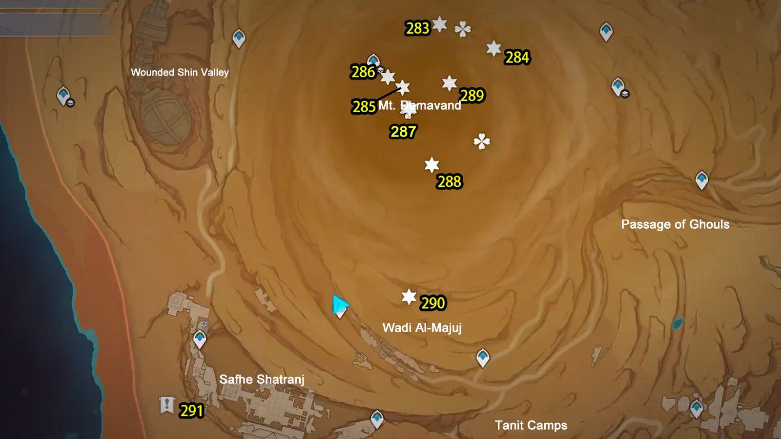 Sumeru Desert of Hadramaveth Chest Collection Guide 21 – The Eternal ...
