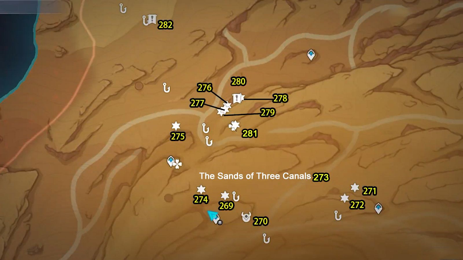 Sumeru Desert of Hadramaveth Chest Collection Guide 20 – Underground ...