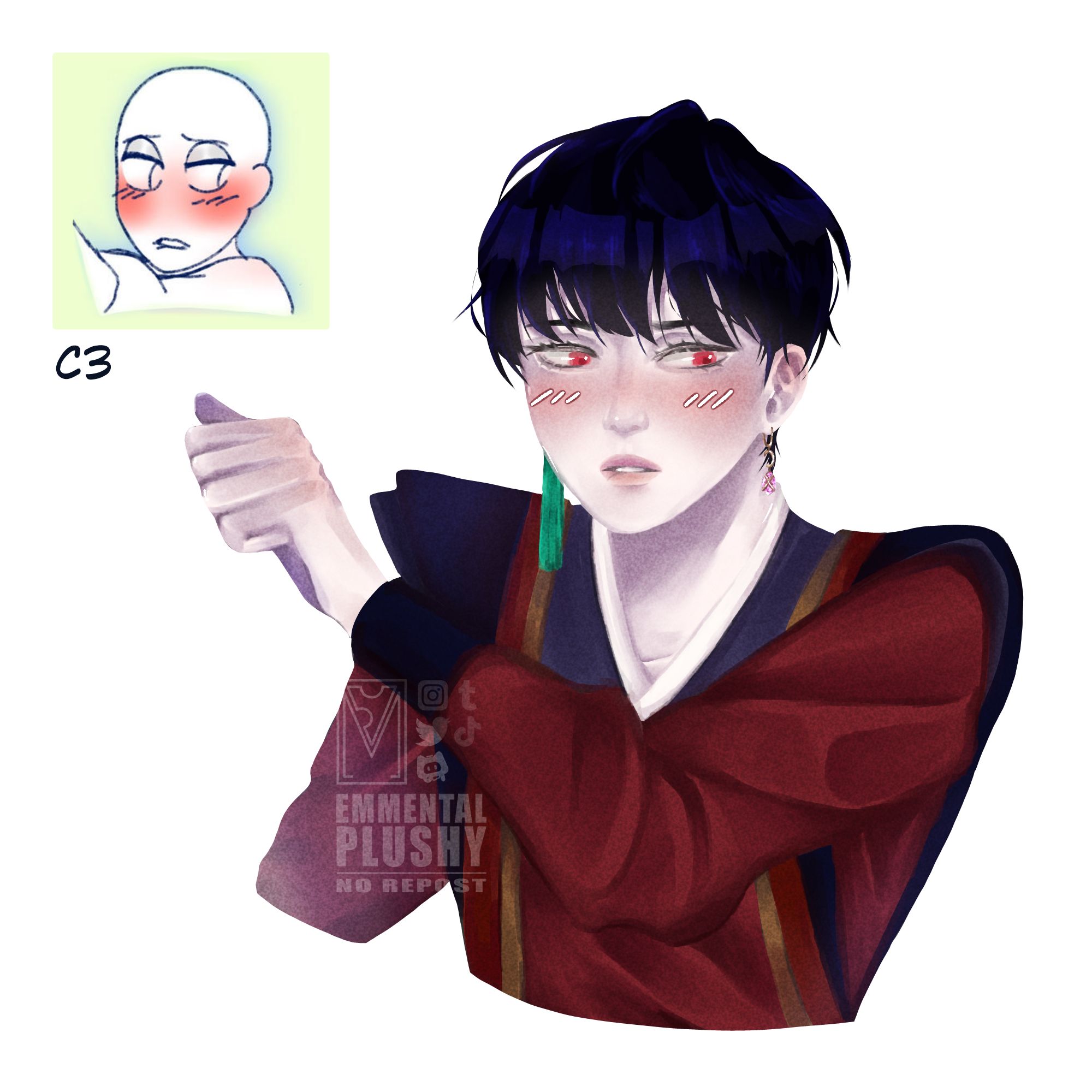 Expression challenge - Jeokyeon C3 | HoYoLAB