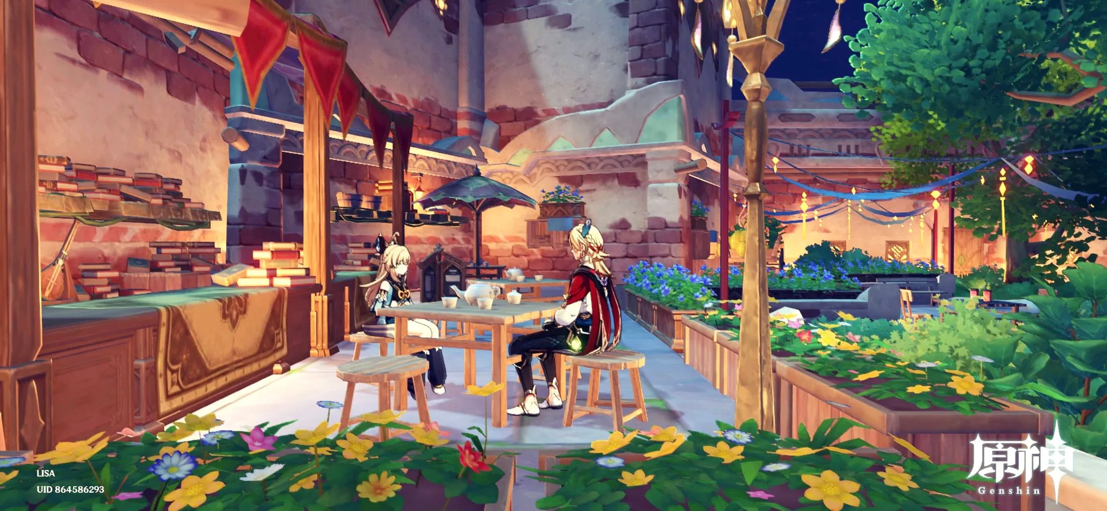 🌳Antique café Genshin Impact | HoYoLAB