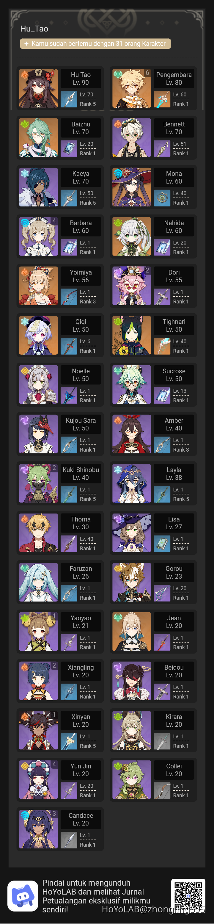 saran chara buat ekspor enka dan casham Genshin Impact | HoYoLAB