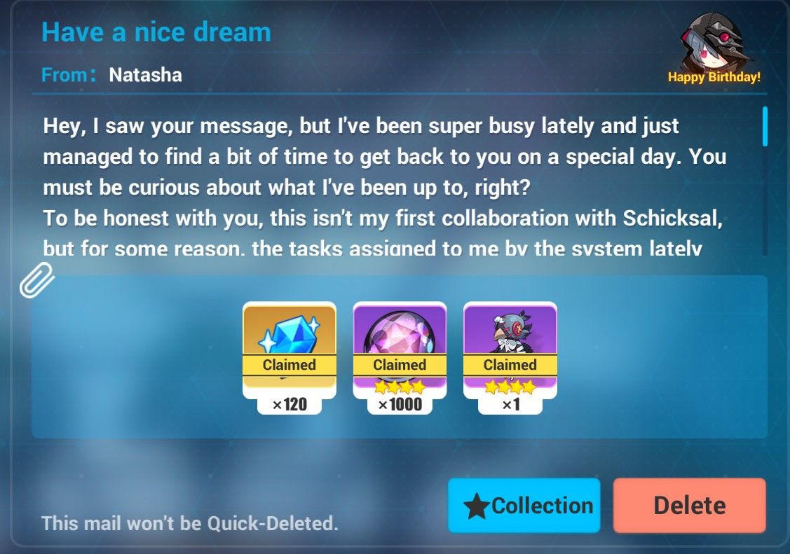 Cool gift :) Honkai Impact 3rd | HoYoLAB