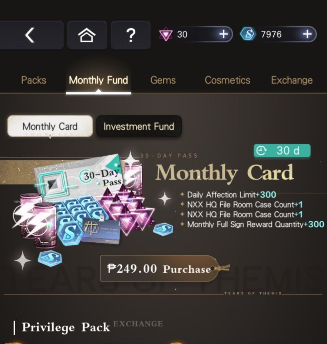 I bought it for Luke's 2nd Anniv Card. 🥲 Tears of Themis | HoYoLAB