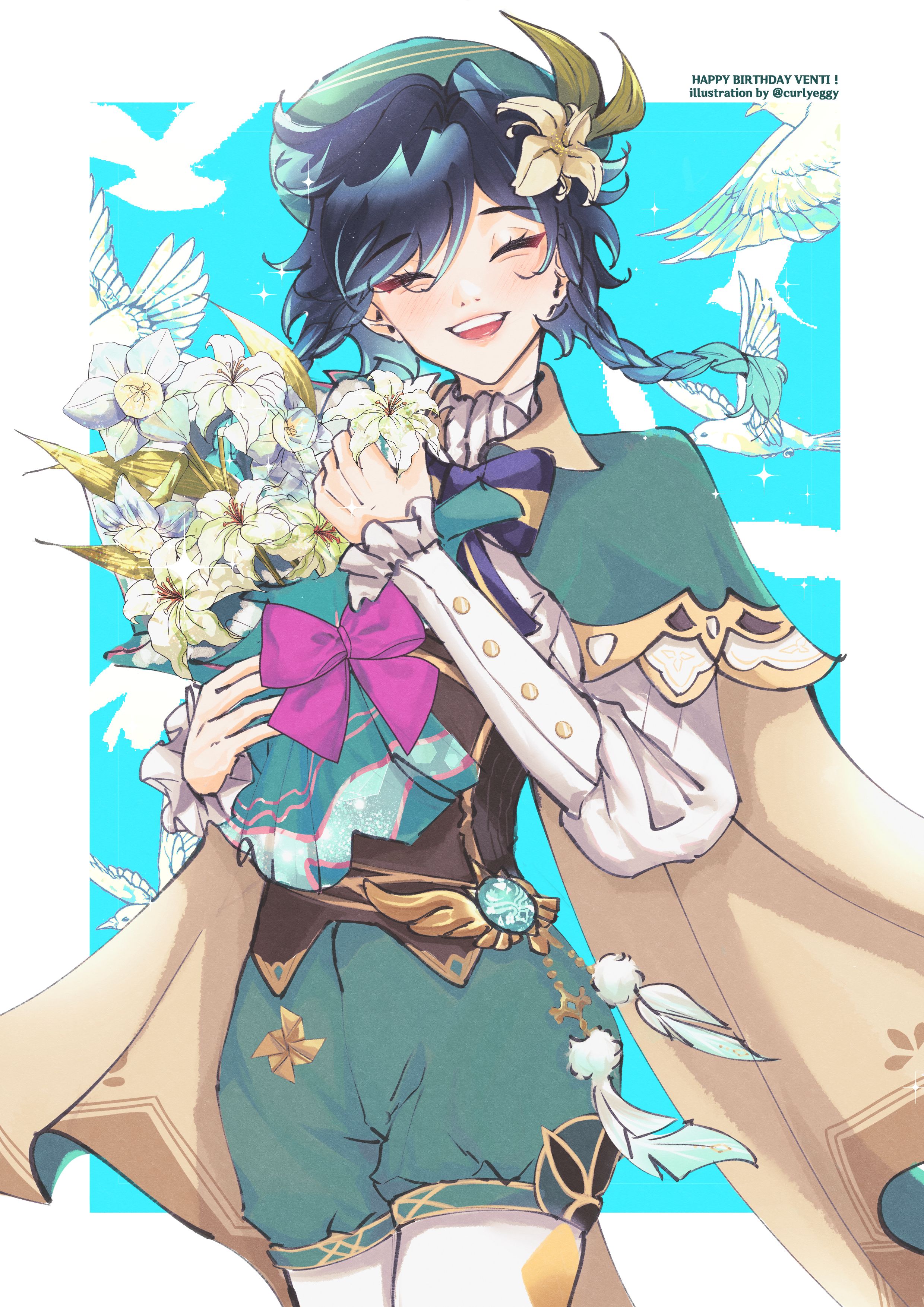 Happy Birthday Venti!! Genshin Impact | HoYoLAB